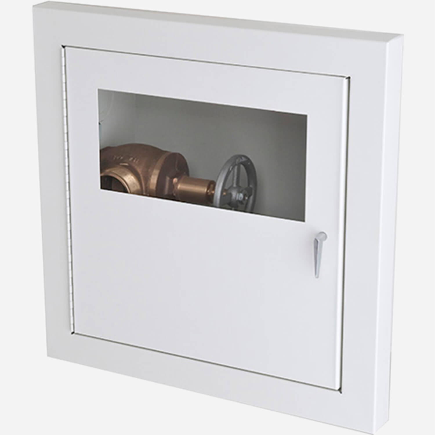 Fire Rated Semi-Recessed Alta Valve Cabinet - Potter Roemer